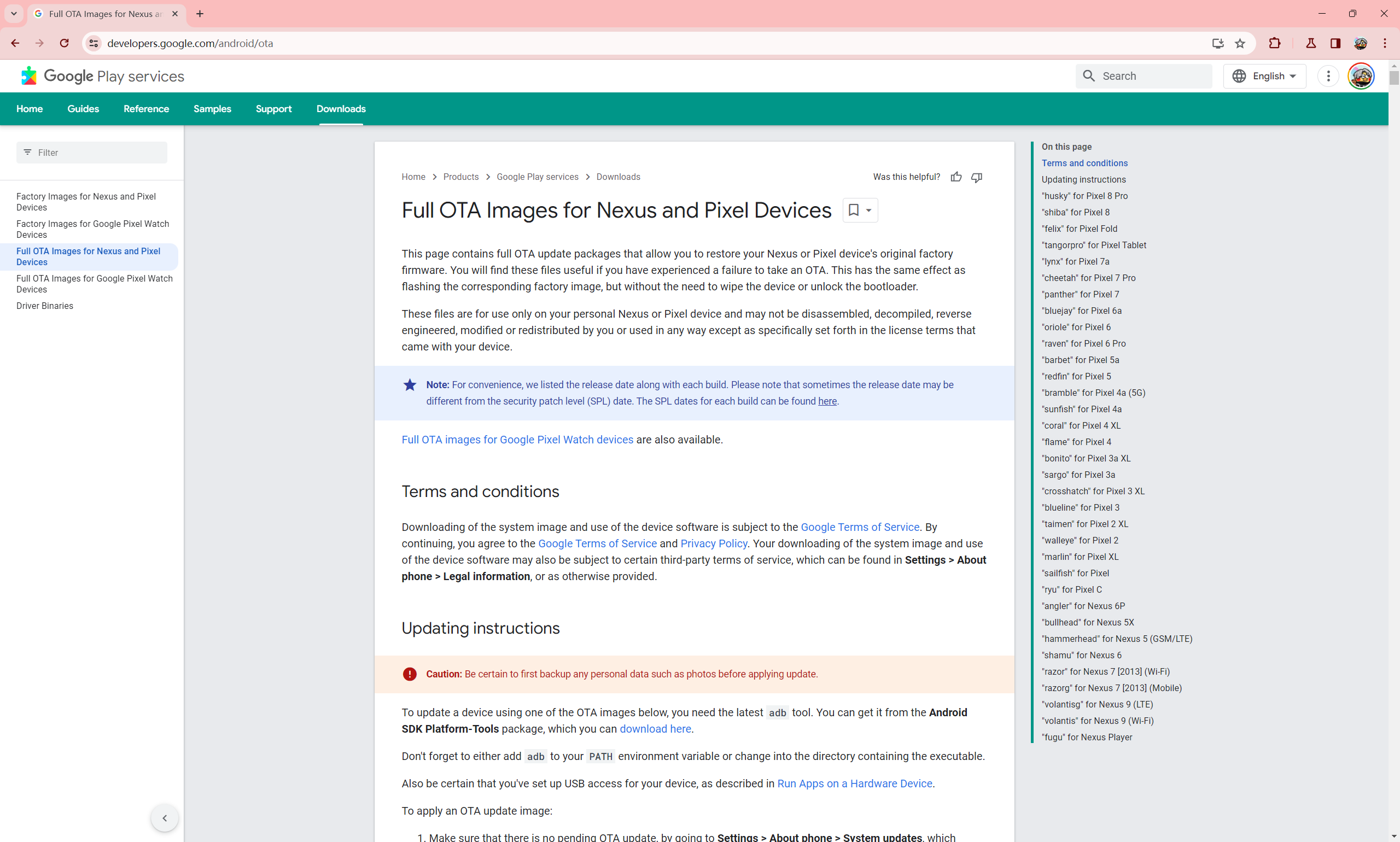 通过侧载来升级 Pixel - qgmzmy's blog